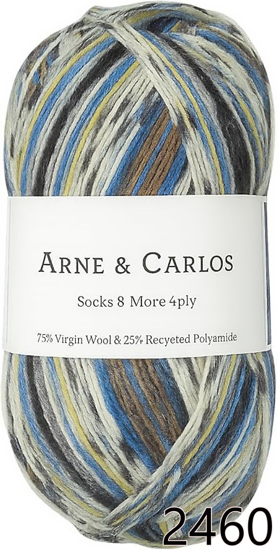 Arne & Carlos - Sock Yarn Collection 1 🐦 – Les Laines Biscotte Yarns