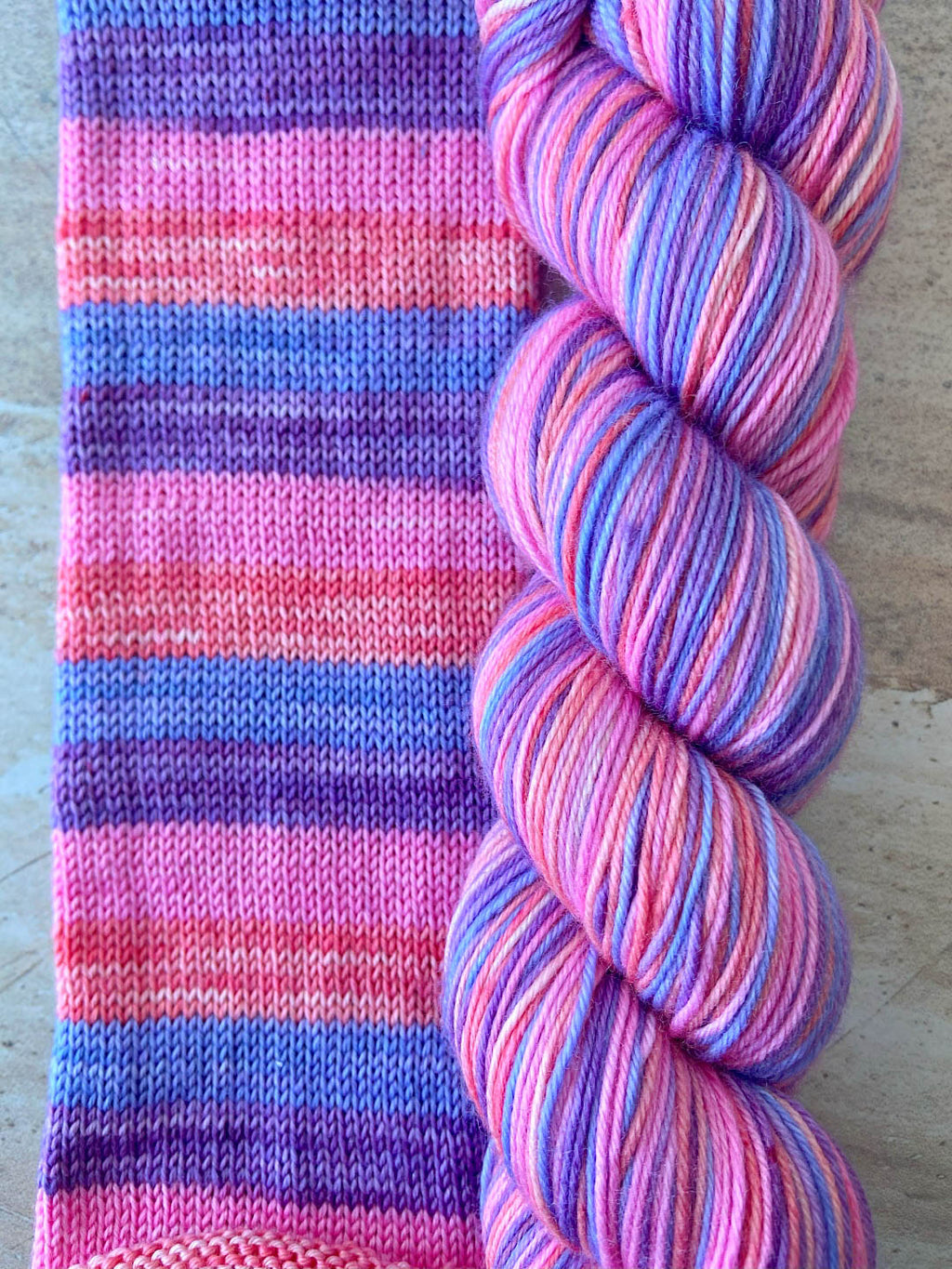 Self-Striping Sock Yarn - BIS-SOCK FLYNN PAFF – Les Laines Biscotte Yarns