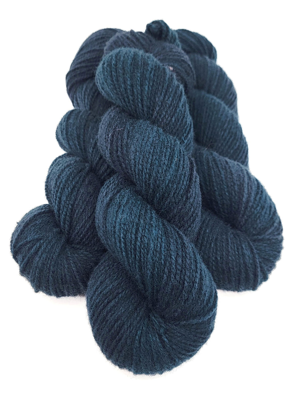 Laine teinte à la main DK CANADA TEAL – Les Laines Biscotte Yarns