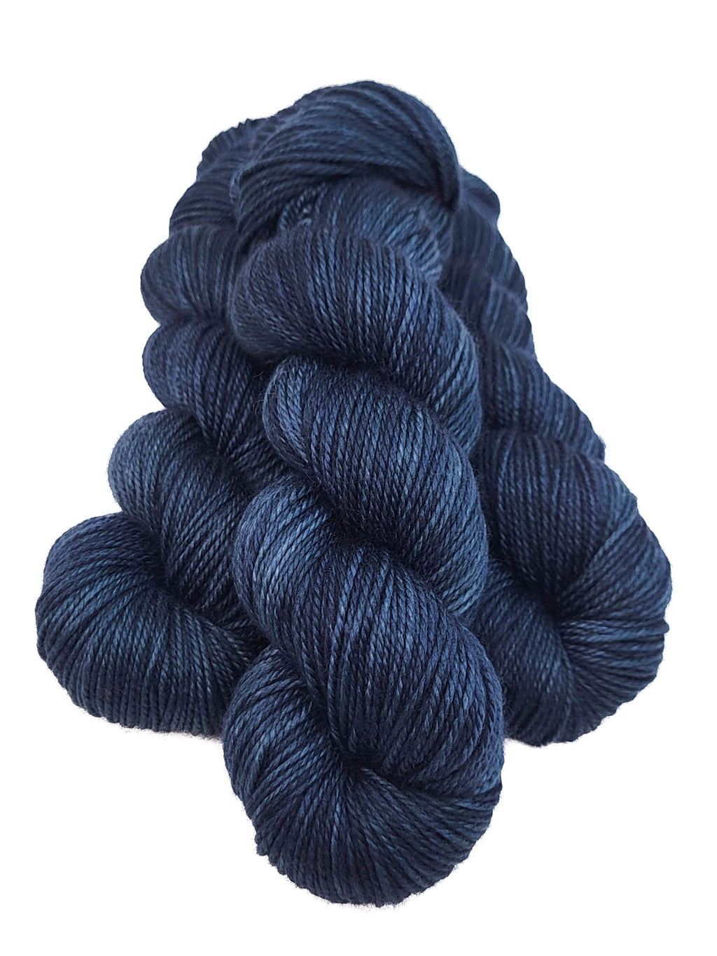Hand-dyed yarn DK PURE SLATE BLUE DK weight yarn – Les Laines Biscotte ...