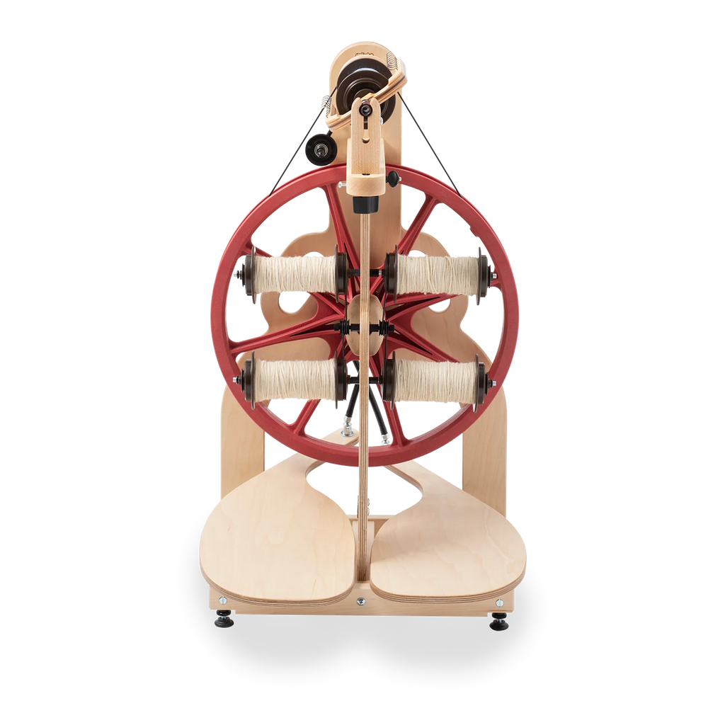 Ladybug Spinning Wheel – Les Laines Biscotte Yarns
