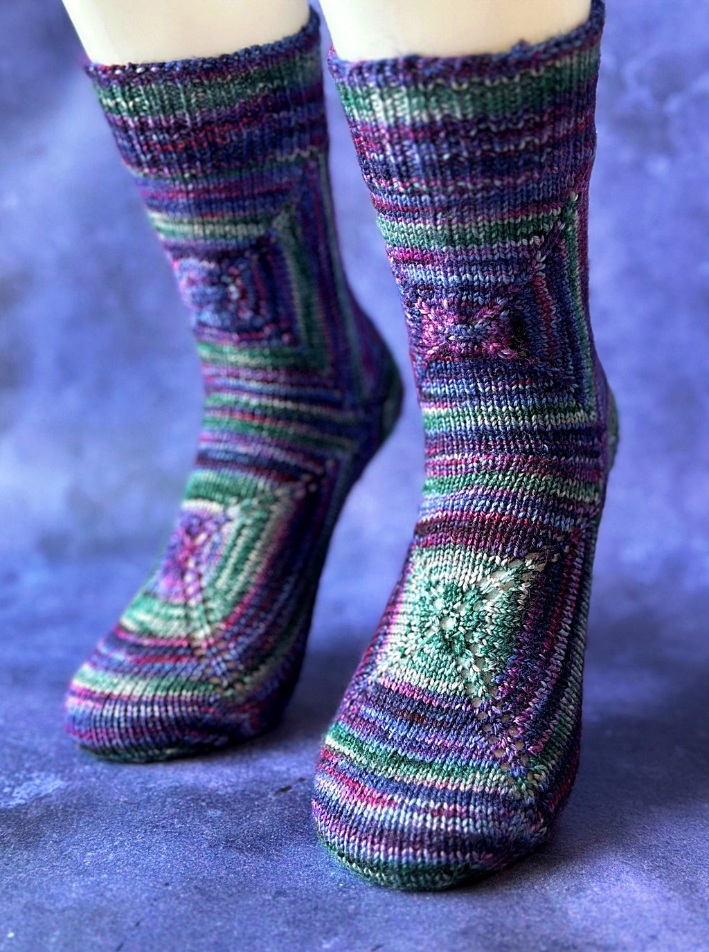 Quilter Socks | Knitting Pattern and Optional kits – Les Laines ...