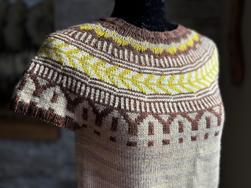 Soldotna Crop | Yarn Kits – Les Laines Biscotte Yarns