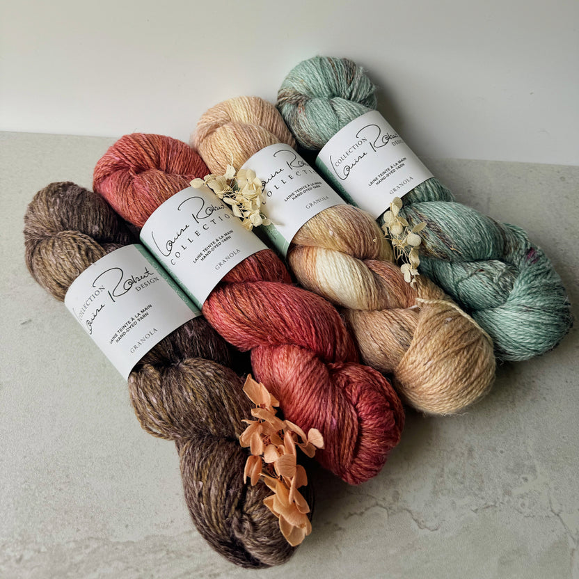 Free Spirit Pullover - Knitting pattern and knitting kits – Les Laines ...